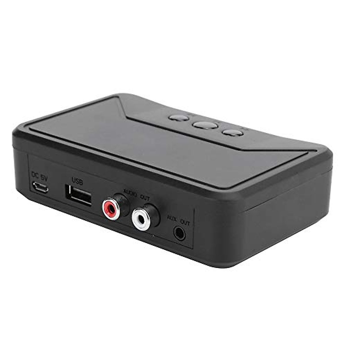 Jopwkuin Bluetooth 5.0 Receiver, NFC Near Field Pairing Perfect Sound Quality BT Receiver Long Range for AV Audio for Playing Music