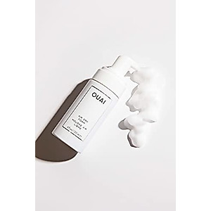 OUAI Air Dry Foam. Wash and Wear Mousse for Perfect Air-Dried Waves. Packed with Kale and Carrot Extract to Condition, Protect and Detangle Hair. Free from Parabens, Sulfates and Phthalates. (4 oz)