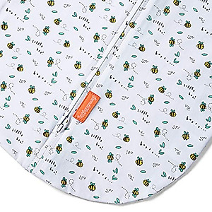 SwaddleMe Pod – Size Small/Medium, 0-3 Months, 2-Pack (Little Bees)