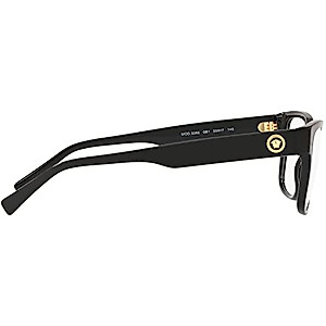 Versace VE3266 Eyeglass Frames GB1-55 - Black VE3266-GB1-55
