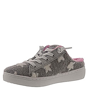 Skechers Kids Girls Street Goldie-Generation Cozy Sneaker, Grey/Pink, 2 Little Kid