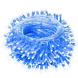 FULLBELL Christmas Lights, Fairy Lights Outdoor 66Ft 200 LED with Memory Modes Controller, Plug in Easter Decor Lights for Bedroom Party Wedding Garden Christmas Tree Indoor Outdoor Decorations