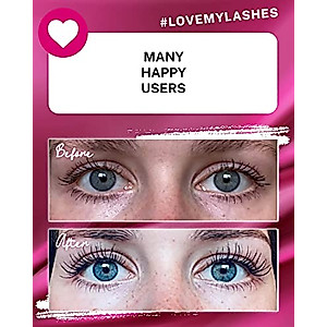 Mini LASHCOCA!NE eyelash growth serum for longer, fuller lashes | Vegan lash enhancing test winner for eyelash extensions by Svenja Walberg