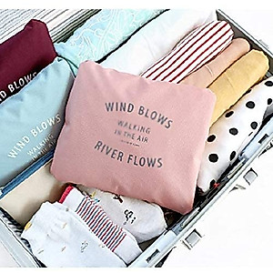 Askfairy Travel Storage Bag,Suitcase Storage Bag Large-Capacity Travel Handbag Clothes Storage Bag for Cloths Towel