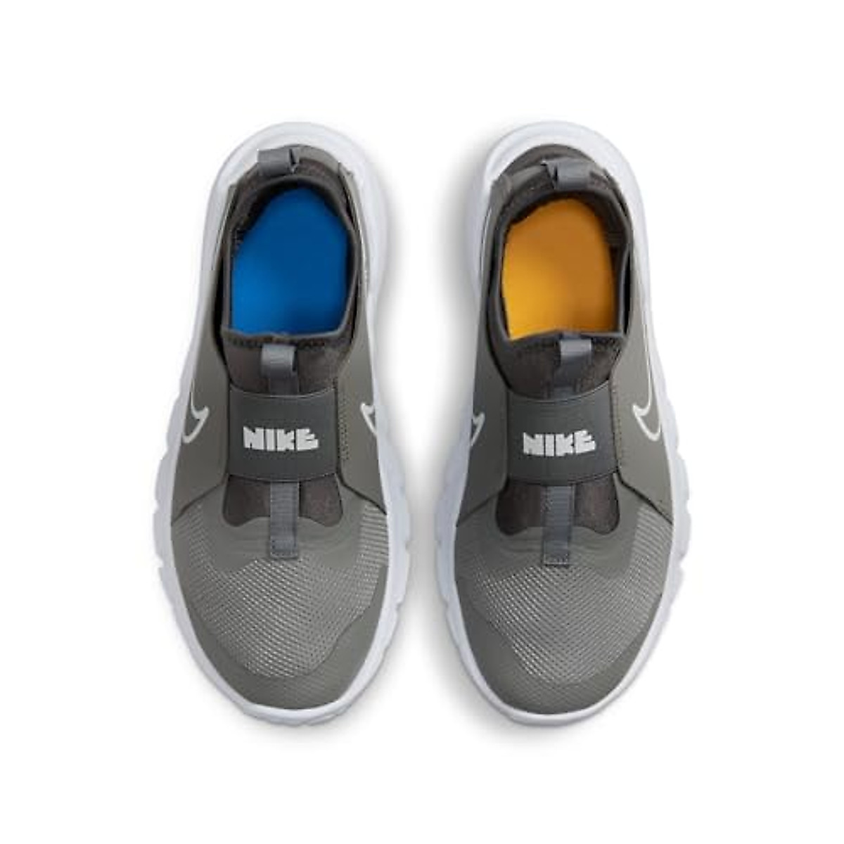 Nike Flex Runner 2 (Big Kid) Flat Pewter/White/Medium Ash/Photo Blue 6.5 Big Kid M