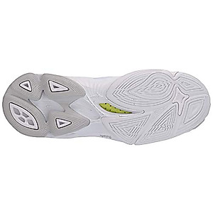 Mizuno Wave Lightning Z6 Womens Volleyball Shoe, White, 10