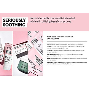 Acure Seriously Soothing Under Eye Hydrogels, 100% Vegan, For Dry to Sensitive Skin, Blue Tansy & Arnica - Soothes & Minimizes Dark Circles, Two Single Use, 0.24 Fl Oz