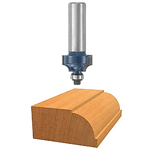 Bosch 84413M 7/8-Inch Diameter 15/32-Inch Cut Carbide Tipped Beading Router Bit 1/2-Inch Shank With Ball Bearing