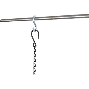 Wine Enthusiast Metal Hanging Wine Glass Rack