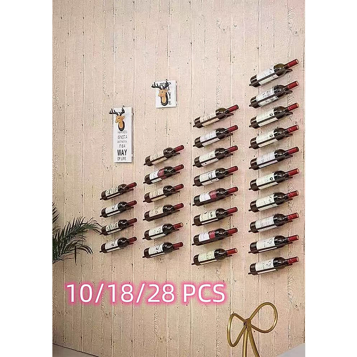 Artchros Wine Rack (6PCS-Black)