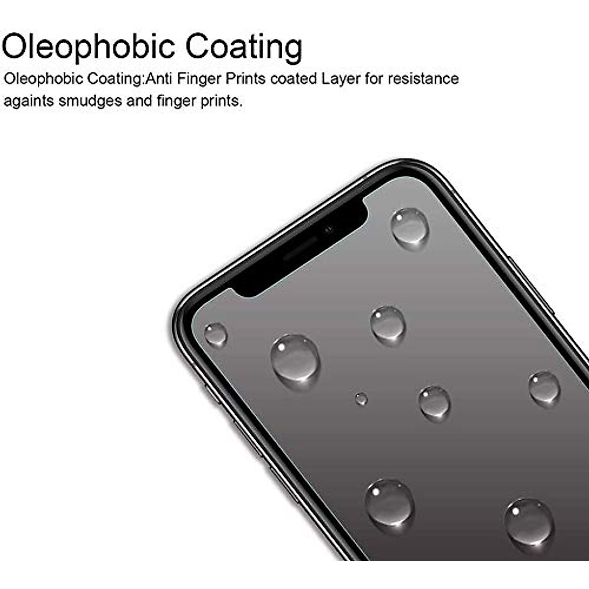 (2 Pack) Supershieldz Anti-Glare (Matte) Screen Protector Designed for iPhone 11 Pro, iPhone Xs and iPhone X (5.8 inch) [Tempered Glass] Anti Fingerprint, Anti Scratch, Bubble Free