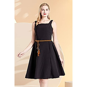 Exotic Women Waist Belt/Rope/Chain with Tassel and Beads in 8 Colors (black tan white)