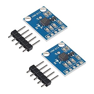 DORHEA 2PCS ADXL335 3-Axis Accelerometer Angular Transducer Sensor Module GY-61 Analog Output 3V-5V