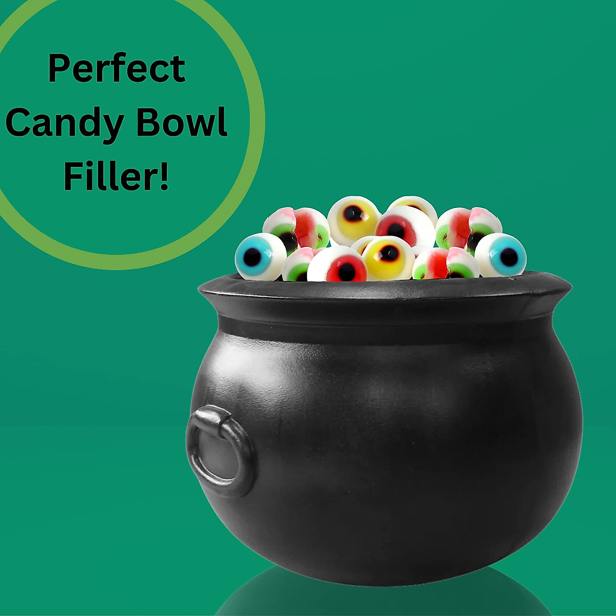 Needzo Gummy Eyeballs with Gooey Jelly Filling, Individually Wrapped Candies, Novelty Gag Gift, 2.6 Ounces, (2 Pack)