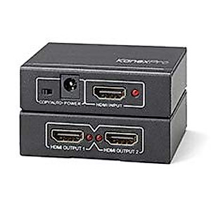 Kanex Pro SP-HD1X24K 4K HDMI 2-Port Splitter,BLACK