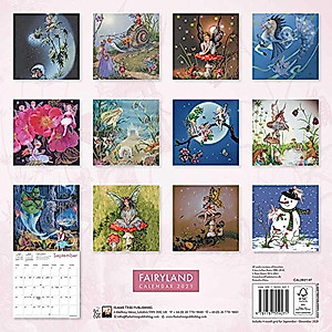 Fairyland Wall Calendar 2021 (Art Calendar)