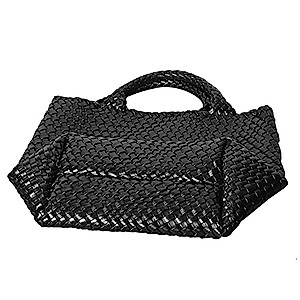 BZXHVSHA Women's Tote Bag Large Capacity Handbags And Purse For Ladies (Black)