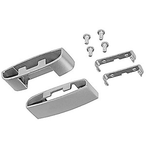 Adhiper Metal Hinge Repair Studio2 Replacement Headband Metal Hinge Parts Compatible with Dr. Dre Studio 2.0 Headphones (Silver)