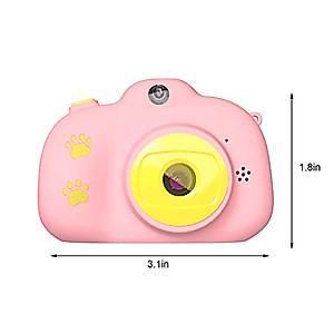 Digital Camera for Kids Boys and Girls Front and Rear Dual Head Camera 2.0-inch Children's Camera Electronic Mini Camera Ideal Gift