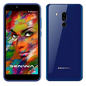 Senwa 2022 | Unlocked 4G LTE Smartphone | 5" HD Display | Finger Print | Android 11| ATT TMobile Speed Talk