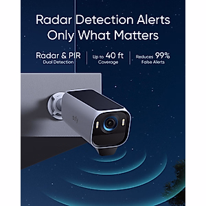 eufy Security eufyCam S3 Pro 2-Cam Kit, Solar Camera Outdoor Wireless, MaxColor Night Vision, 4K Security Camera with Solar Panel, Face Recognition AI, Expandable Local Storage, No Monthly Fee