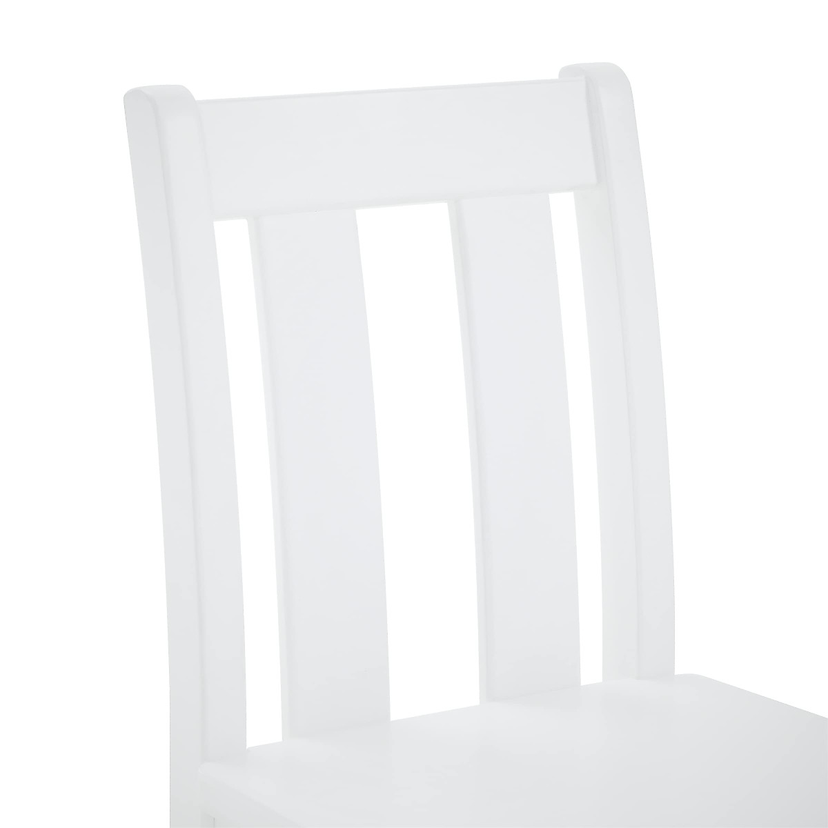 MUSEHOMEINC Kids Chairs for Toddlers,Toddler Wooden Chairs for Playing or Activity, Set of 2, Activity Chair for Children/Kids Wooden Chair/Preschool Furniture/Gift for Boys Girls. (White)