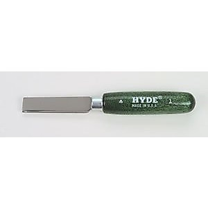 Hyde Tools 50200 Regular Square Point Knife #3, Wood Handle