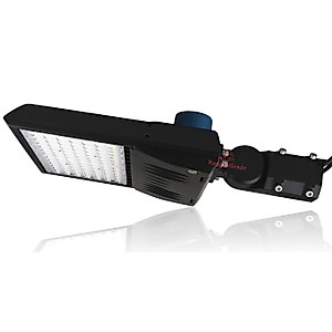 30,000 Lumen - 170lm to Watt - 185 Watt LED NextGen XT II Series Parking Lot Lights - 5000K - Slip Fit Mount - with photocell - 10kv Surge