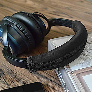 MMOBIEL Replacement Headband Cover Cushion Headphones Protector Compatible with Bose QuietComfort QC15 QC2 (Black)