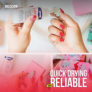 Beacon Fabri-Tac Permanent Adhesive, 4-Ounce (FT4D),1123-34