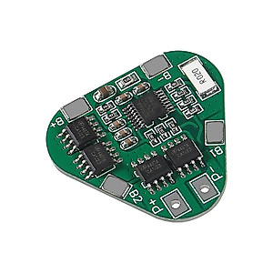 Alinan 6pcs 3S 8A 12V 18650 Lithium Battery Protection Board 10.8V 11.1V 12.6V BMS PCM PCB Overcharge Over-Discharge Protection Module for 3 Li-ion Cell Pack
