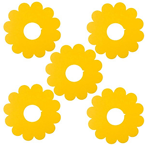 QIYADIN 5 Pieces Pet Cone Collar, Soft Recovery Cone for Cats Puppy Rabbit, Elizabethan Collars Cat Cones Flower Shape Loops-Protective Wound Healing. Not Affect The Pet Eat and Drink (M)