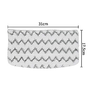 Carkio Mop Cloth Rag Compatible with Shark S1000 S1000A S1000C S1000WM S1001C Steam Microfiber Mop Cloth Pad Hard Floor Cleaner (2pcs)