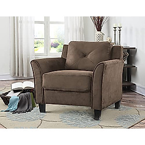 Lifestyle Solutions Grayson Armchair, Brown