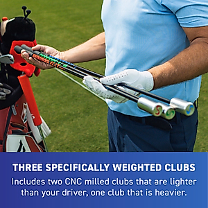 SuperSpeed Golf | Swing Speed Training System | Gain Swing Speed and 20 Yards | Speed Sticks used by Padraig Harrington | Includes Free Online Training