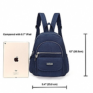 AOTIAN Mini Nylon Women Backpacks Casual Lightweight Small Daypack for Girls
