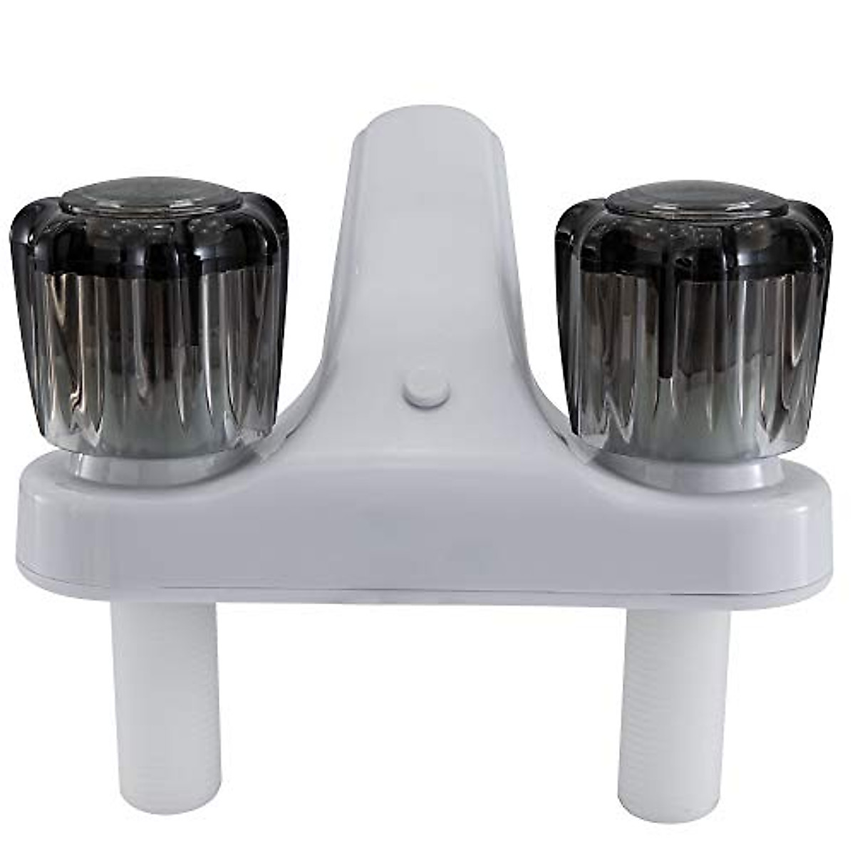 RecPro 4" RV Faucet | White | RV Bathroom Accessories | RV Bathroom Sink | Lavatory Faucet