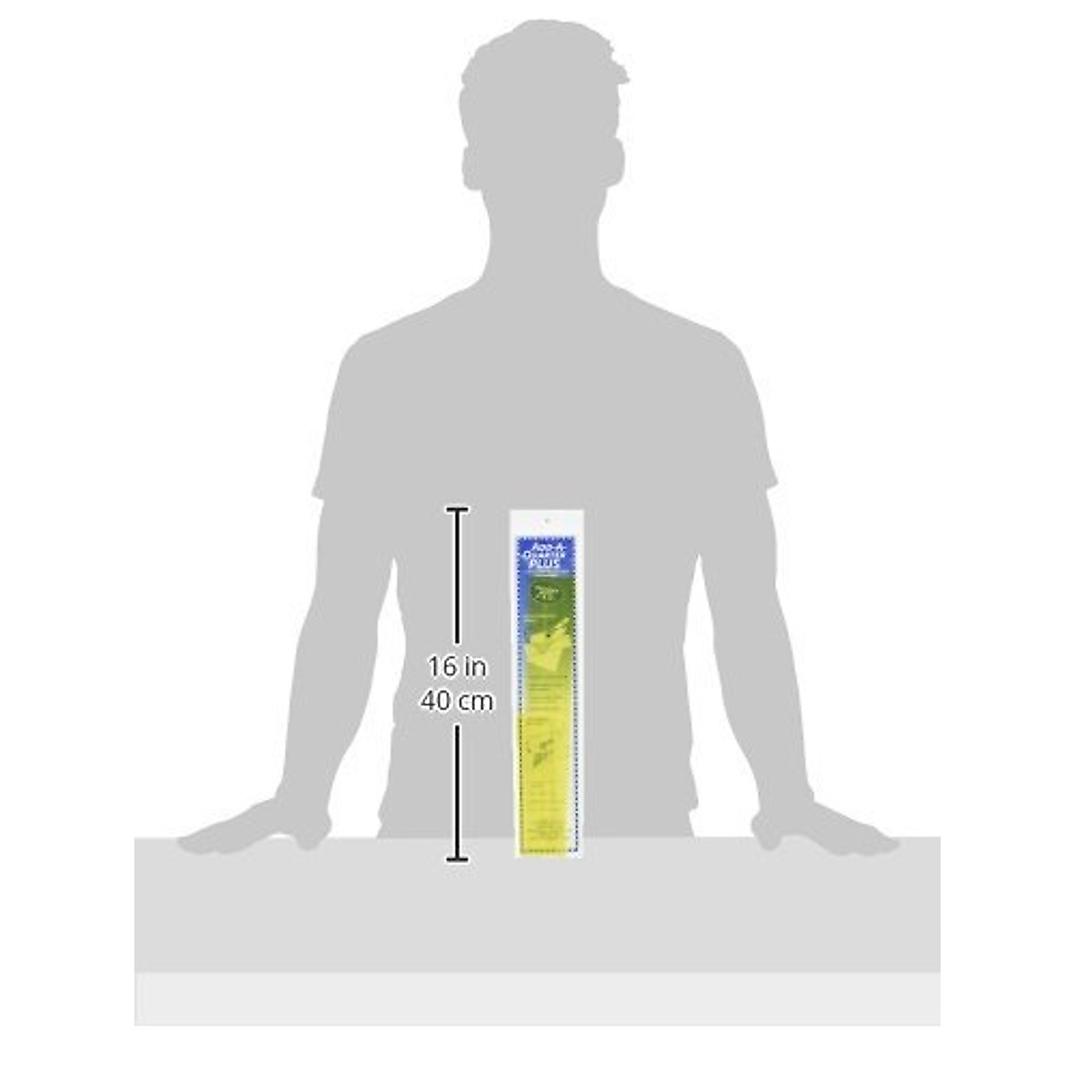 CM Designs CMD40012 Ruler Add-A-Quarter Plus, 6" & 12"