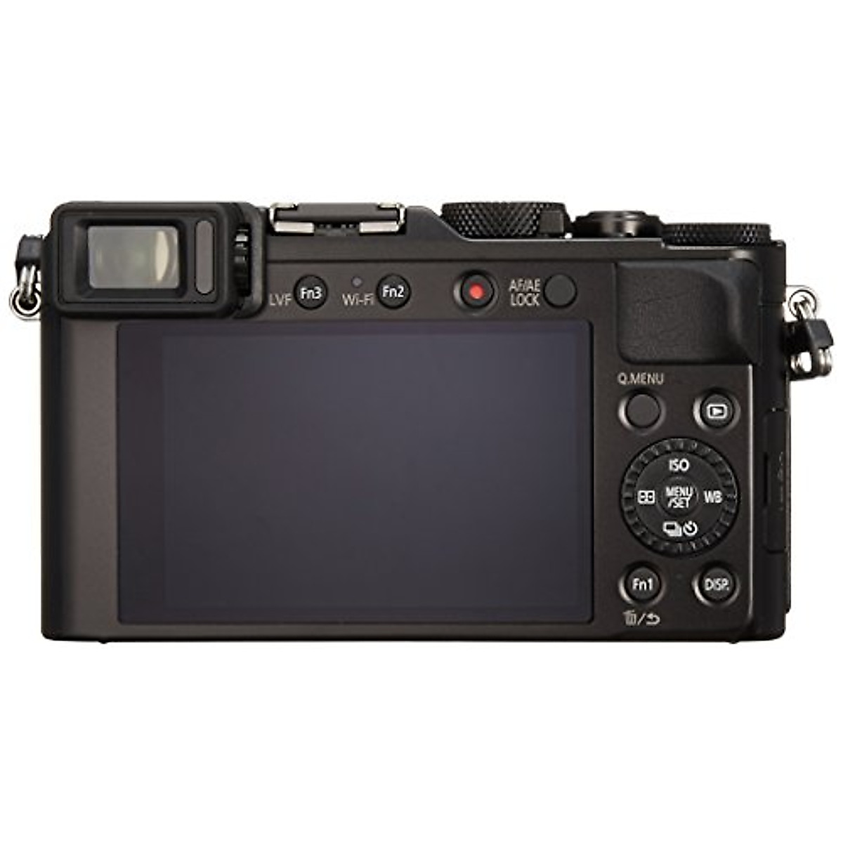 Panasonic Lumix DMC-LX100 Digital Camera, 12.8MP, 3.0-Inch Display, 24-75mm Leica DC Vario-Summilux f/1.7-2.8 Lens, 4K Ultra HD Video, HDMI/USB, Wi-Fi, NFC (Black) - International Version