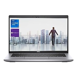 Dell Latitude 5000 Series 5430 Business Laptop, 14" FHD Display, Intel Core i7-1265U, 16GB RAM, 512GB SSD, HDMI, RJ45, Backlit Keyboard, Webcam, Wi-Fi 6, Windows 11 Pro, Silver
