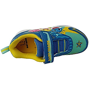 JOSMO Baby Shark Sneaker (Toddler/Little Kid) Blue/Yellow 9 Toddler M