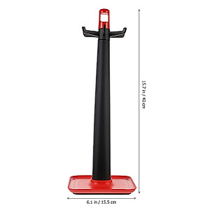 Hemoton 1pc Kitchen Utensil Stand To Rotate Tableware Rubber Container