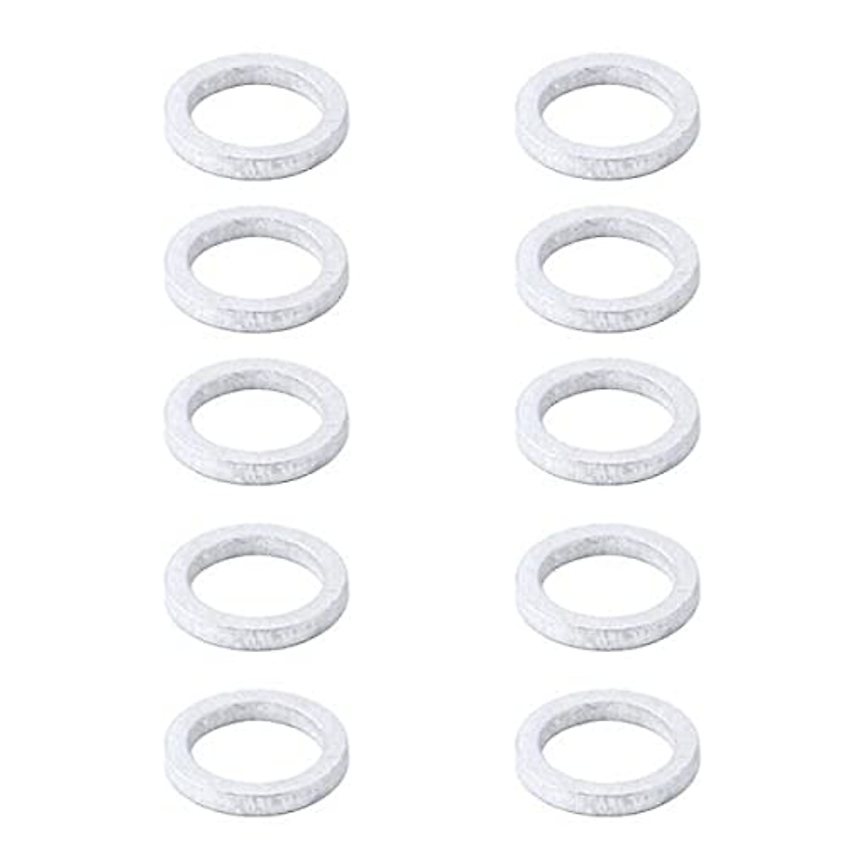 BESSTUUP 3x10pcs Bike Chainwheel Screw Chainring Washer Gasket Accessories 2mm