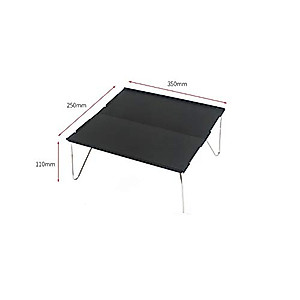 DOUBAO Outdoor Folding Table Durable Aluminum Plate Portable Table Lightweight Mini Furniture for Barbecue Camping Picnic Hiking