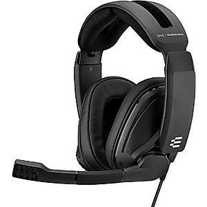 Sennheiser GSP 302 Closed Back Gaming Headset for PC, Mac, PS4 and Xbox One - Black (Renewed)