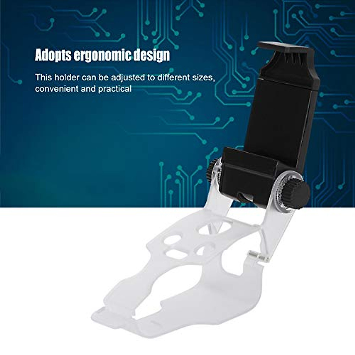 Zyyini Game Hand Grip,Phone Handle Holder Bracket Stand for Smartphone Under 6inch,Game Handle Bracket for Slim/X Wireless Handles