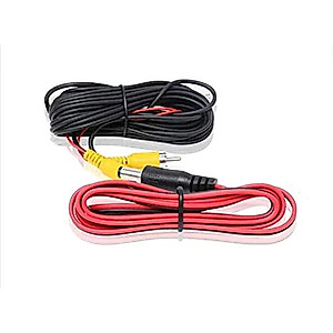 Universal Car Reversing Back-up Camera with IP67 Waterproof Rating, 170° View Angle 4 Infrared Night Vision LED Lights, Vehicle Rear View Camera System for US License Plate mounting