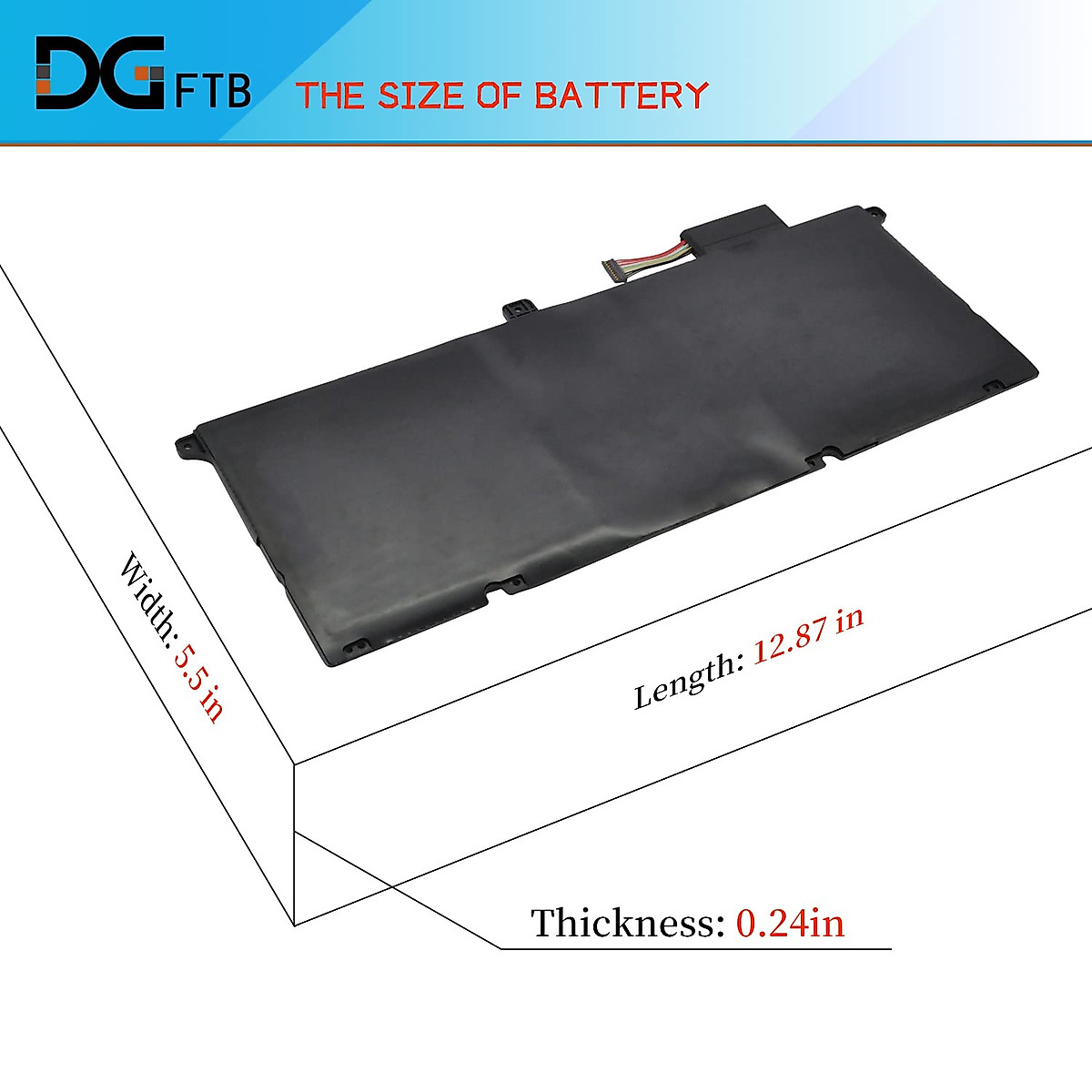 DGTEC New AA-PBXN8AR Laptop Battery Replacement for Samsung 9 900X4D NP900X4C-A01 A02 A03 900X4 900X46 900X4B-A01DE Series Notebook NP900XC4D NP900X4B(7.4V 62Wh/8400mAh)
