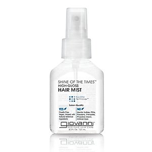 GIOVANNI Shine of the Times Finishing High-Gloss Hair Mist - Anti Frizz Hair Products, Color Safe, Salon Quality, Cruelty-Free, No Parabens, Infused with Natural Botanical Ingredients - 4.3 oz