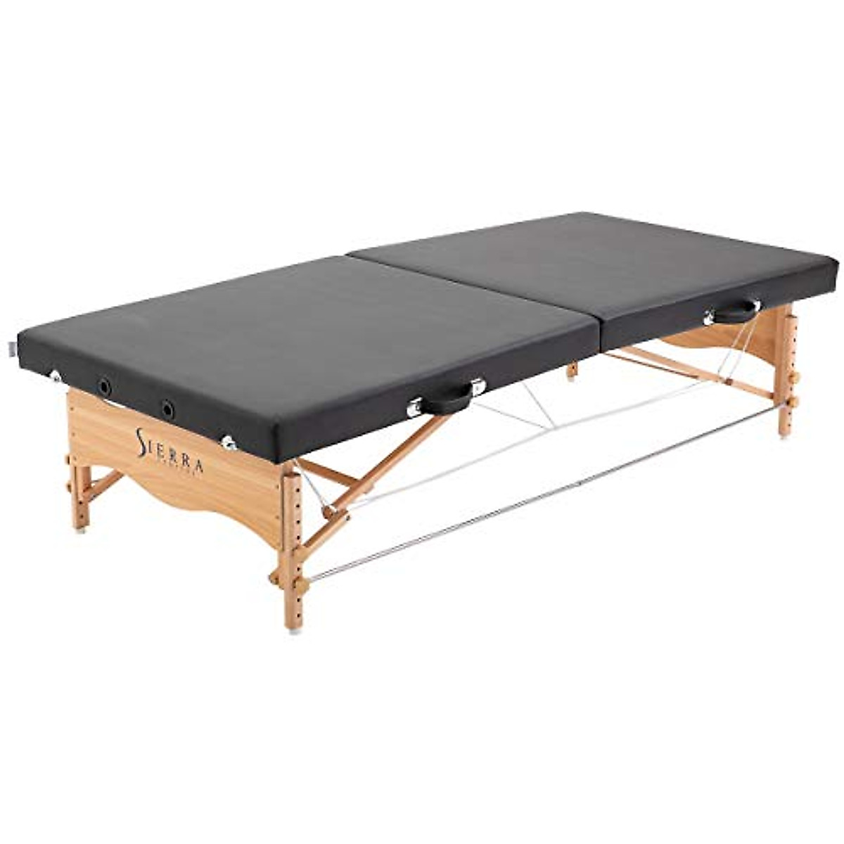 Sierra Comfort Low-Level Massage Table, Black